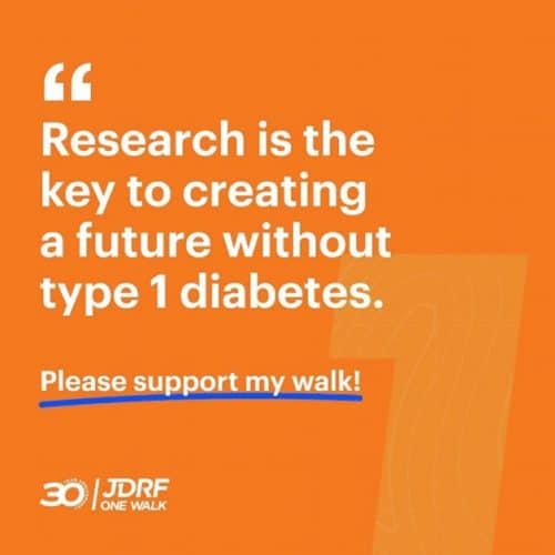 Celebrating 30 years of the ‘JDRF One Walk’ for Type 1 diabetes - VIVA ...